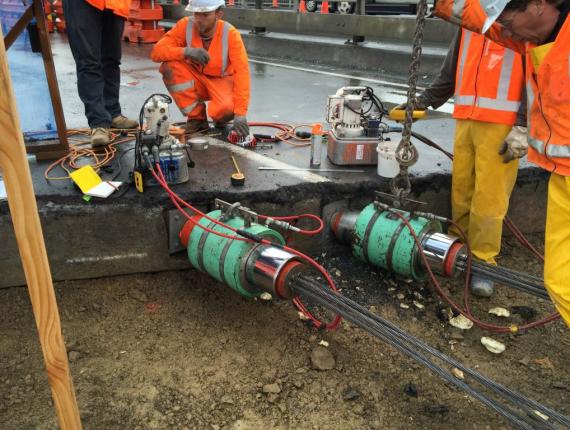 Bridge Strengthening - External PT | Grouting Services