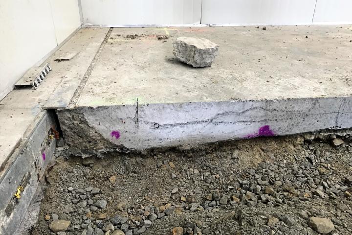 Retrofitting PT Slab on Grade | Grouting Services